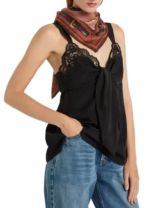Chloé Silk Printed Scarf