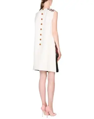 Dolce & Gabbana Sleeveless Embellished Flared Dress