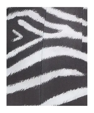 Dolce & Gabbana Zebra Print Stretch Leggings