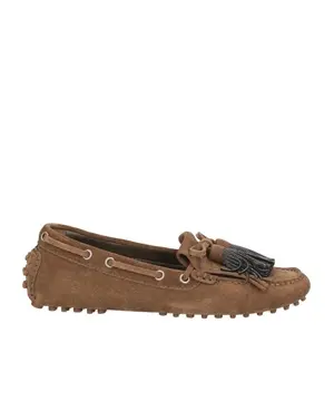 Brunello Cucinelli Suede Moccasins - Brown