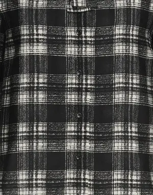 Saint Laurent Plaid Long Sleeve Shirt