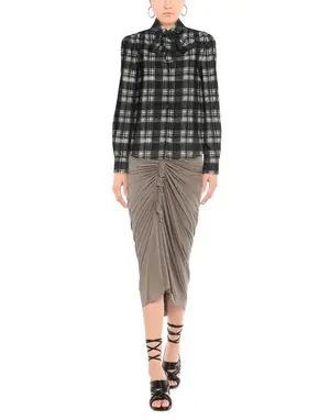 Saint Laurent Plaid Long Sleeve Shirt