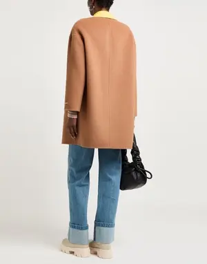 MAXCO. Max&co. Long-sleeved Reversible Double-breasted Coat
