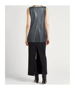 Max Mara Sleeveless Crew Neck Vest