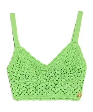 Dolce & Gabbana Plain Colour Top - Green