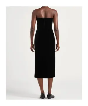 Sportmax Off-the-shoulder Velvet Dress