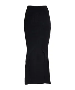 Rick Owens Long Pencil Skirt - Black