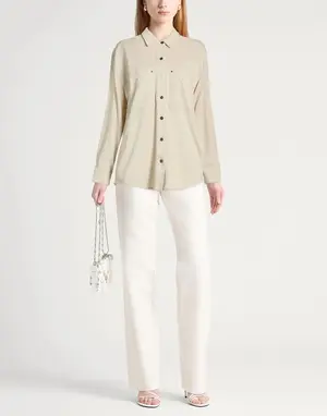 Isabel Marant Étoile Solid Plain Long Sleeve Shirt
