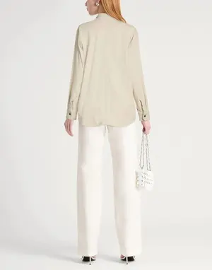 Isabel Marant Étoile Solid Plain Long Sleeve Shirt