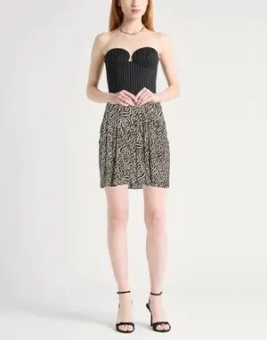 Isabel Marant Étoile Colorblock Flared Skirt