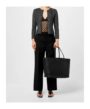 Gucci Mohair Tailored Trousers With Cutout Detail