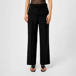 Gucci Mohair Tailored Trousers With Cutout Detail
