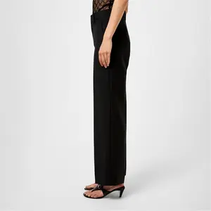 Gucci Mohair Tailored Trousers With Cutout Detail