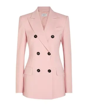 Sportmax Double-breasted Wool Blazer