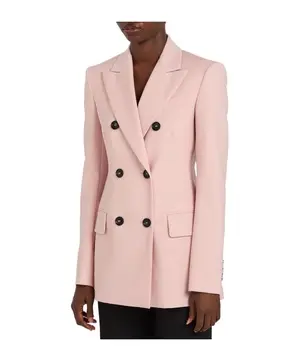 Sportmax Double-breasted Wool Blazer
