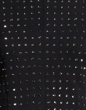 Sportmax Rhinestone Embellished Mini Dress