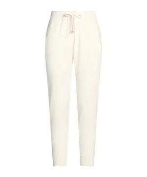 Brunello Cucinelli Cashmere Tapered Trousers - White