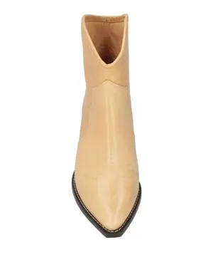 Isabel Marant Étoile Minimalist Solid Leather Ankle Boots