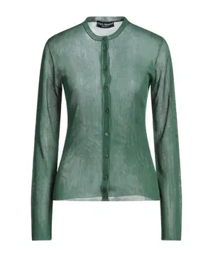Dolce & Gabbana Plain Colour Cardigan - Green