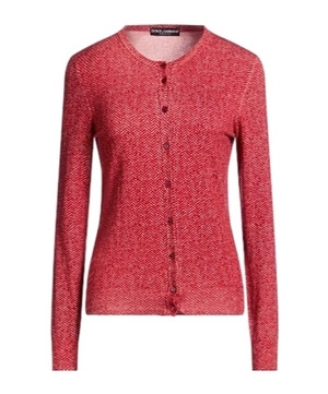 Dolce & Gabbana A Light And Thin Wool Knitted Sweater - Red