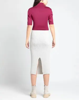 Dolce & Gabbana Ribbed High Neck Short Sleeve Top