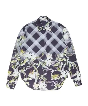 Acne Studios Floral-print Shirt - Black