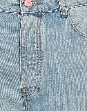 GANNI Wide-leg Denim Trousers