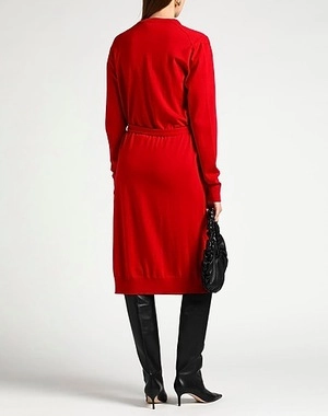 Dolce & Gabbana Belted Long Sleeve Cardigan