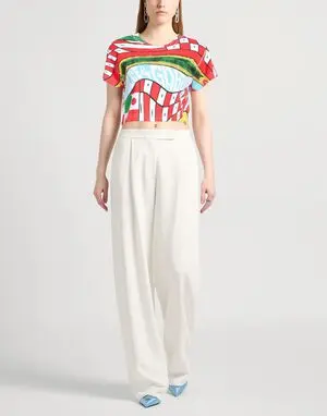 Dolce & Gabbana Colorful Printed Short-sleeve T-shirt