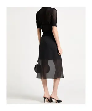 Sportmax Open-hole Knitted Polo Shirt