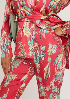 Etro Versatile Printed Casual Trousers