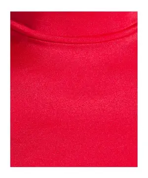 Dolce & Gabbana Long Sleeve Stretch Knit Top With Detachable Applique