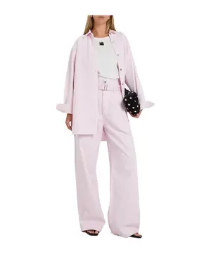 AGOLDE Belted Wide-leg Jeans