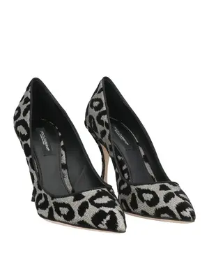 Dolce & Gabbana Leopard Print Pointed-toe Stilettos