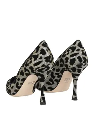 Dolce & Gabbana Leopard Print Pointed-toe Stilettos