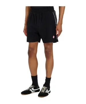 Casablanca Monogram Jacquard Zip Shorts