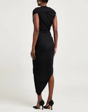 Balenciaga Short-sleeve Draped Top