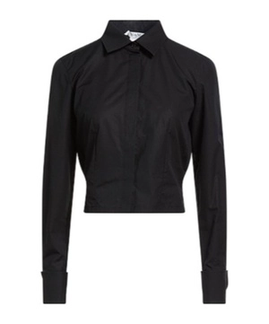 Max Mara Solid-color Long-sleeved Shirt - Black
