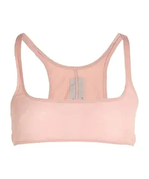 Rick Owens Solid Color Sleeveless Cropped Top - Pink