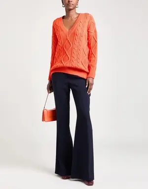 MAXCO. Cable-knit Jumper