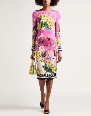 Dolce & Gabbana Print Bodycon Dress