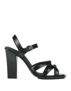 Max Mara Minimal Square Heel Sandals