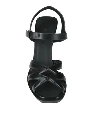 Max Mara Minimal Square Heel Sandals