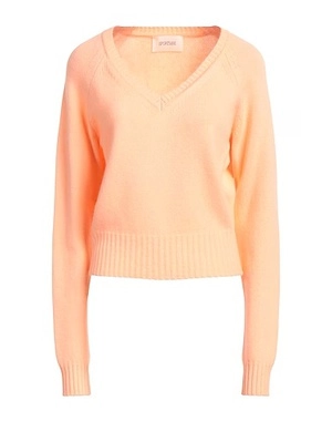 Sportmax Solid Color Lightweight Knit Sweater - Nude