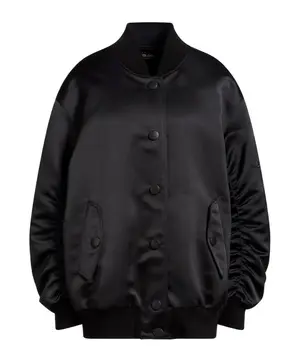 Dolce & Gabbana Satin Bomber Jacket