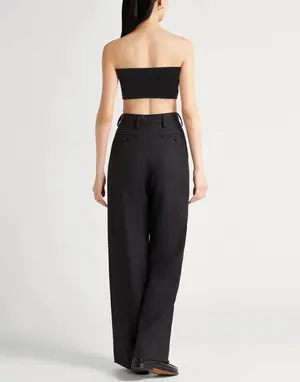 Max Mara Ribbed Bandeau Top