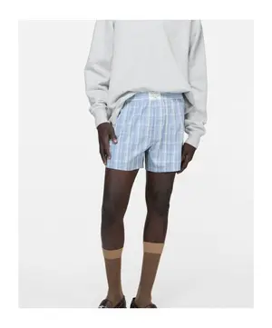 Acne Studios Checked-pattern Shorts