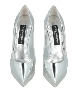 Dolce & Gabbana Metallic Patent Leather Stilettos