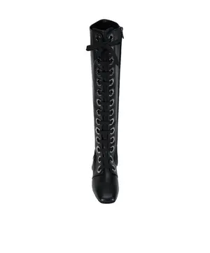 Dolce & Gabbana Minimalist Square-toe Tall Boots
