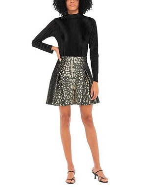 Dolce & Gabbana Leopard Brocade Culottes